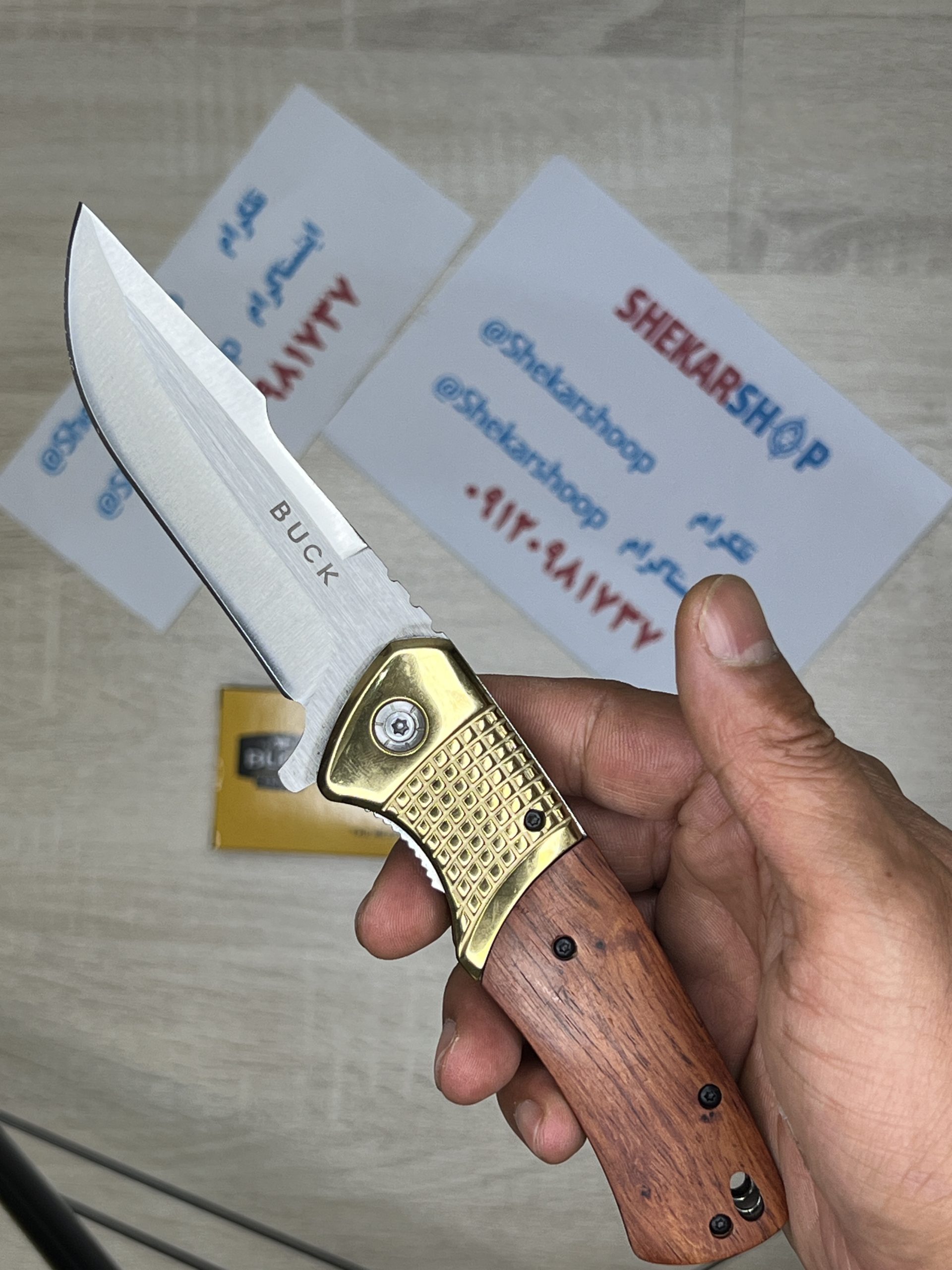 چاقوی سفری buckمدل DA96 - شکار شاپ - فروش محصولات حفاظتی وامنیتی با مجوزفروش