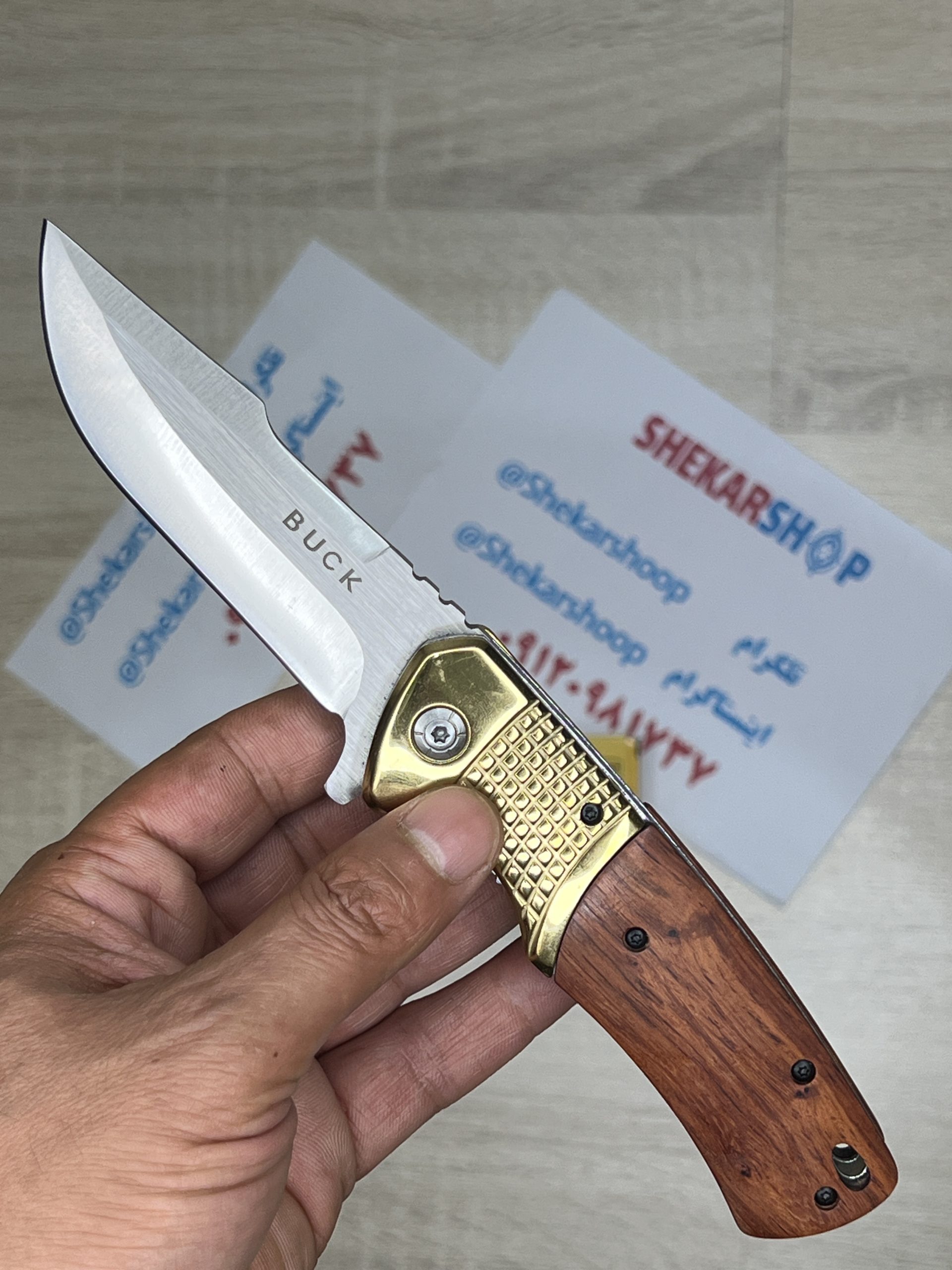 چاقوی سفری buckمدل DA96 - شکار شاپ - فروش محصولات حفاظتی وامنیتی با مجوزفروش